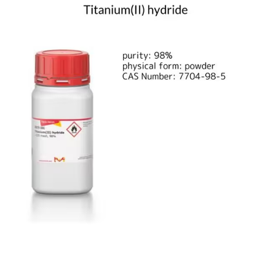 Titanium(II) hydride, 1 X 500 g (209279-500G) | MilliporeSigma® (Sigma ...