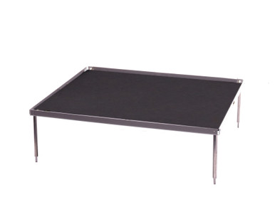 Stacking platform, large 12"x12" with flat mat - ALKALI SCIENTIFIC