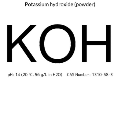 Potassium hydroxide (powder), 100 g (8143530100) | MilliporeSigma ...
