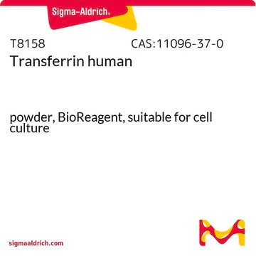 Transferrin human, 1 X 100 mg (T8158-100MG) | MilliporeSigma® (Sigma ...
