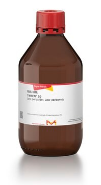 TWEEN® 20, 1 X 100 mL (P6585-100ML) | MilliporeSigma® (Sigma-Aldrich)