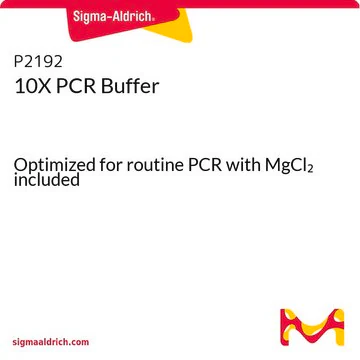 10X PCR Buffer, 1 X 5 mL (P2192-5ML) | MilliporeSigma® (Sigma-Aldrich)