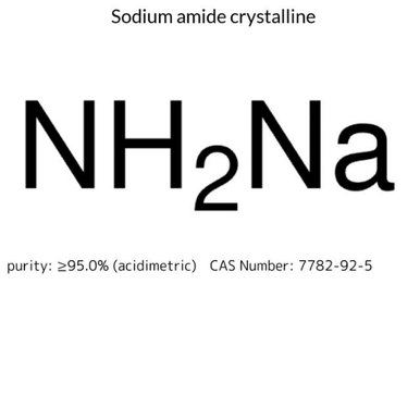 Sodium amide crystalline, 1 X 1 kg (8140951000) | MilliporeSigma ...