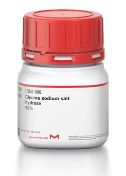 Glycine sodium salt hydrate, 1 X 100 g (219517-100G) | MilliporeSigma ...
