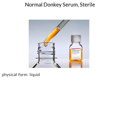 Normal Donkey Serum, Sterile, 1 X 5 mL (566460-5ML) | MilliporeSigma ...