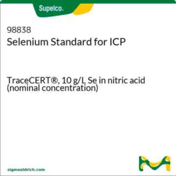 Selenium Standard for ICP, 1 X 100 mL (98838-100ML) | MilliporeSigma ...