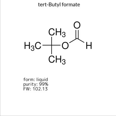 tert-Butyl formate, 1 X 5 g (270776-5G) | MilliporeSigma® (Sigma-Aldrich)