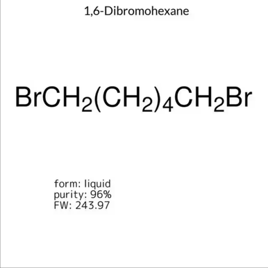 1,6-Dibromohexane, 1 X 100 g (D41007-100G) | MilliporeSigma® (Sigma ...