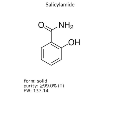 Salicylamide, 1 X 1 kg (84230-1KG) | MilliporeSigma® (Sigma-Aldrich)