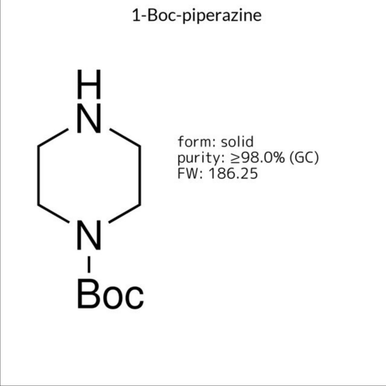 1-Boc-piperazine, 1 X 5 g (15502-5G) | MilliporeSigma® (Sigma-Aldrich)
