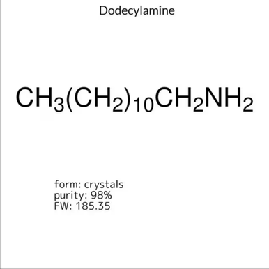 Dodecylamine, 1 X 100 mL (D222208-100ML) | MilliporeSigma® (Sigma-Aldrich)