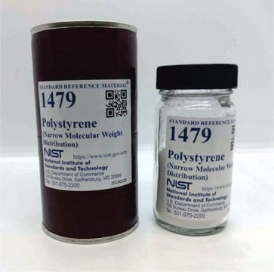Polystyrene (narrow molecular weight distribution), 2 g (NIST1479 ...