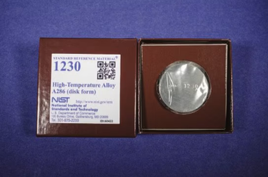 High temperature alloy, 1 disc (NIST1230) | MilliporeSigma® (Sigma-Aldrich)