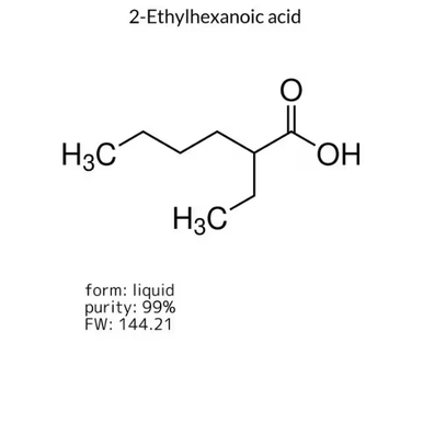 2-Ethylhexanoic acid, 1 X 1 L (E29141-1L) | MilliporeSigma® (Sigma-Aldrich)