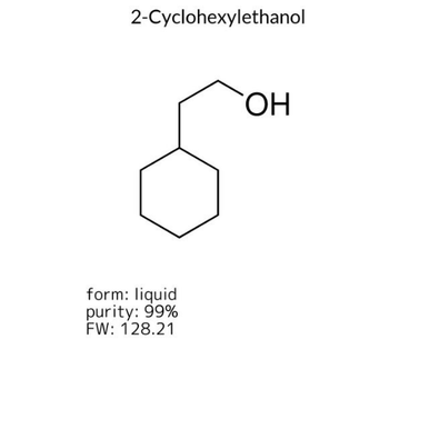 2-Cyclohexylethanol, 1 X 500 mL (C105104-500ML) | MilliporeSigma ...