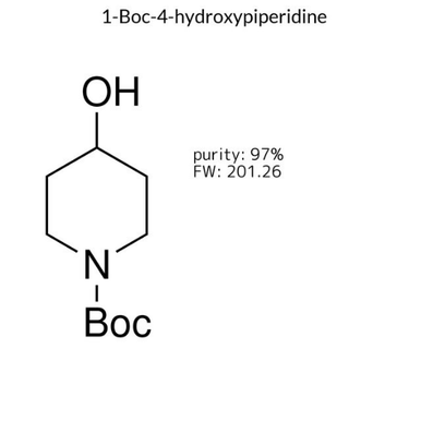 1-Boc-4-hydroxypiperidine, 1 X 25 g (495484-25G) | MilliporeSigma ...