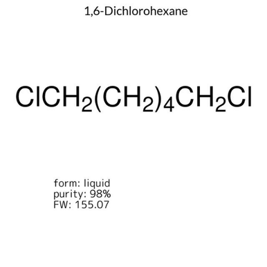 1,6-Dichlorohexane, 1 X 500 g (D63809-500G) | MilliporeSigma® (Sigma ...