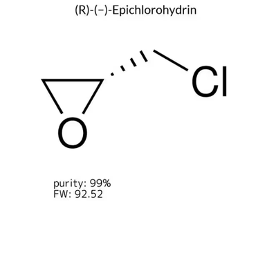 (R)-(−)-Epichlorohydrin, 1 X 5 g (540072-5G) | MilliporeSigma® (Sigma ...