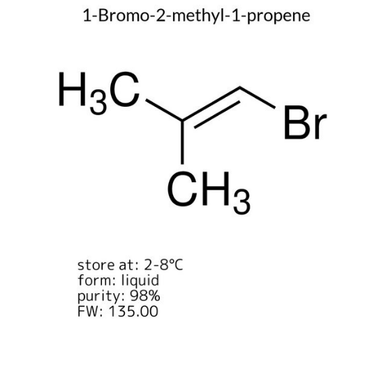 1-Bromo-2-methyl-1-propene, 1 X 10 g (277142-10G) | MilliporeSigma® (Sigma-Aldrich)