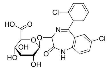 Lorazepam glucuronide solution, 1 X 1 mL (L-021-1ML) | MilliporeSigma ...