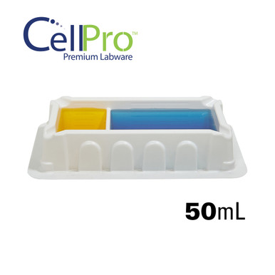 CellPro 50ml Reagent Reservoir, Divided – Precise Solution Storage