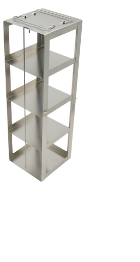 Stainless Steel Freezer Rack for Chest Freezers or LN2 Tanks for 15mL ...