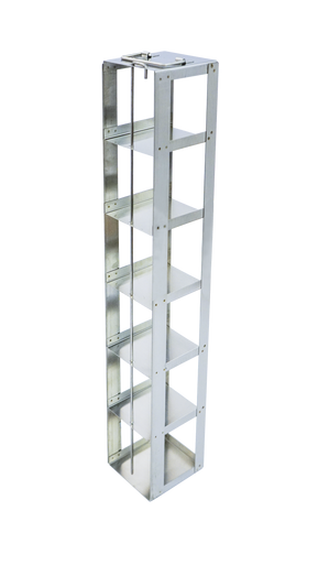 Mini Vertical Rack with 3″ Mini Boxes & Cell Dividers – 6 Boxes High
