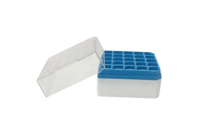 Polycarbonate 25-Cell Freezer Box: Organize Your Samples