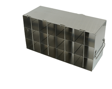 Stainless Steel Upright Freezer Rack for MATRIX Boxes, FluidX Boxes ...