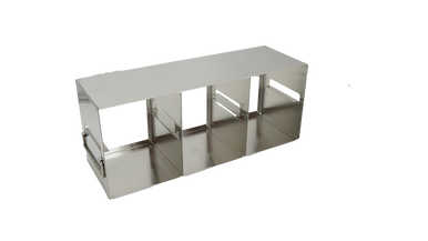 Eco-Racks Freezer Upright Stainless-Steel for 3" Boxes, 3x2 ...