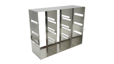 Eco-Racks Freezer Upright Stainless-Steel for 3" Boxes, 3x4 ...