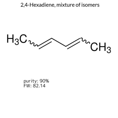 2,4-Hexadiene, mixture of isomers, 1 X 10 g (479861-10G ...