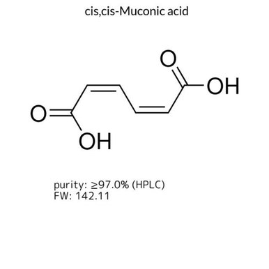 cis,cis-Muconic acid, 1 X 5 g (15992-5G-F) | MilliporeSigma® (Sigma ...
