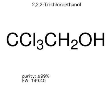 2,2,2-Trichloroethanol, 1 X 500 g (T54801-500G) | MilliporeSigma ...