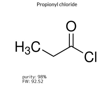 Propionyl chloride, 1 X 500 g (P51559-500G) | MilliporeSigma® (Sigma ...