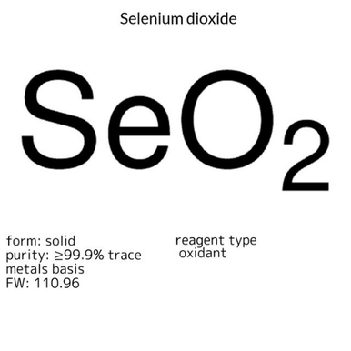 Selenium dioxide, 1 X 5 g (200107-5G) | MilliporeSigma® (Sigma-Aldrich)