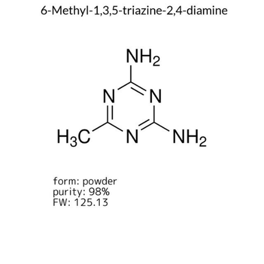6-Methyl-1,3,5-triazine-2,4-diamine, 1 X 100 g (407801-100G ...