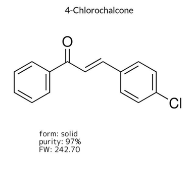 4-Chlorochalcone, 1 X 10 g (558311-10G) | MilliporeSigma® (Sigma-Aldrich)