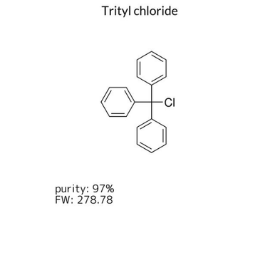 Trityl chloride, 1 X 25 g (T83801-25G) | MilliporeSigma® (Sigma-Aldrich)