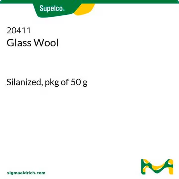 Glass Wool, 1 X 50 g (20411) | MilliporeSigma® (Sigma-Aldrich)