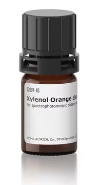 Xylenol Orange disodium salt, 1 X 5 g (52097-5G) | MilliporeSigma ...