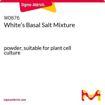White’s Basal Salt Mixture, 1 X 10 L (W0876-10L) | MilliporeSigma ...