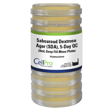 Sabouraud Dextrose Agar 24mL Mono Plates 10/Pk – Buy Now!