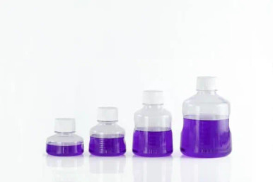 Media Storage Bottles, Polystyrene, VFS, Neck Size 45mm