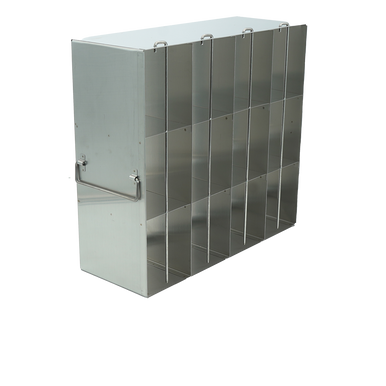 Stainless Steel Upright Freezer Rack for SBS Formatted Boxes (Micronic ...