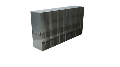 Stainless Steel Upright Freezer Rack for SBS Formatted Boxes (Micronic ...
