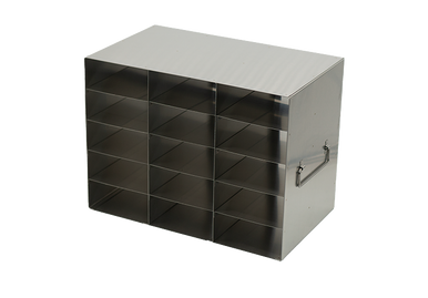 Stainless Steel Upright Freezer Rack for 96-Well Flipper Reversible ...
