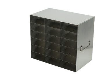 Stainless Steel Upright Freezer Rack for 96-Well Flipper Reversible ...
