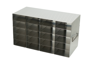 Stainless Steel Upright Freezer Rack for 96-Well Flipper Reversible ...