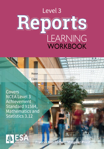 Level 3 Reports 3.12 Learning Workbook (new edition) - Eton Press | A ...